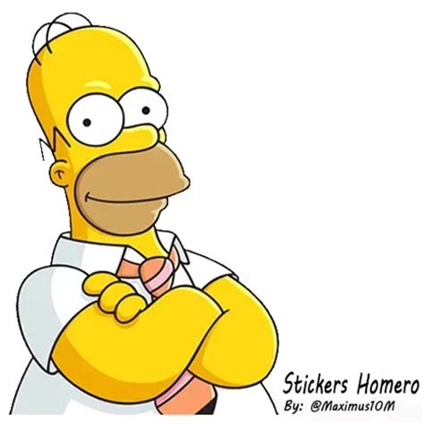 Homer Simpson Sticker Pack Stickers Cloud