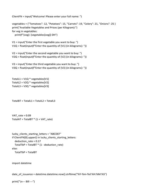 Full Code Pdf