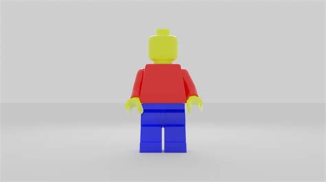 Lego Classic Minifig 3d Model Cgtrader