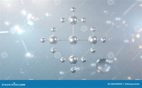 Neopentane Molecular Structure 3d Model Molecule 2 2 Dimethylpropane