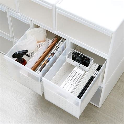 LM White Modular Drawer Stackable Storage Solution