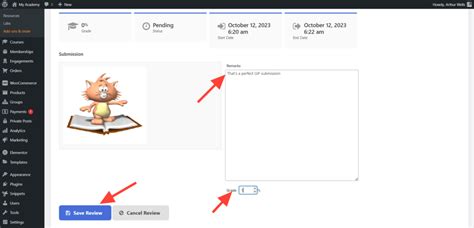 grading and reviewing lifterlms assignments lifterlms