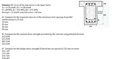 Solved Situation Given All The Data Shown In The Figure Chegg