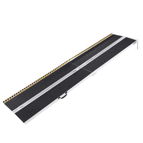 Vevor Portable Wheelchair Ramp 10 Ft 800 Lbs Capacity Non Slip
