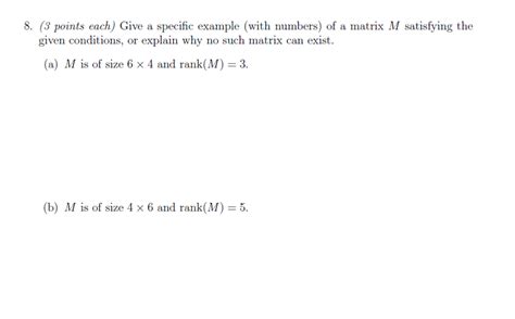 solved 8 3 points each give a specific example with