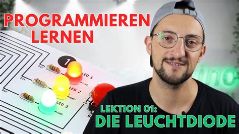 Lektion 01 Die Leuchtdiode Funduino Cube Arduino Programmieren Lernen Youtube