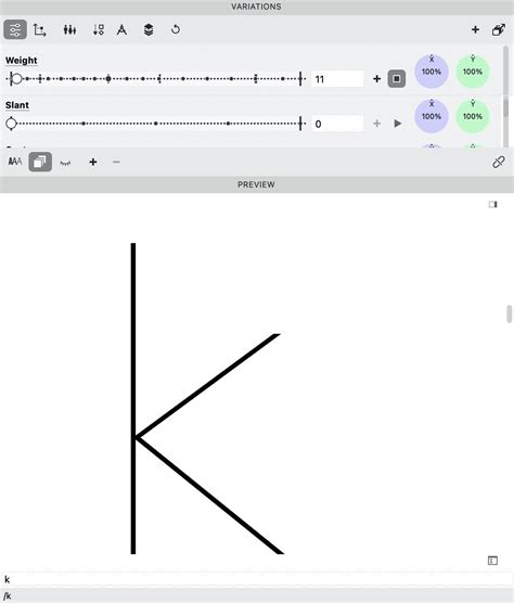 Common Axes Fontlab 8