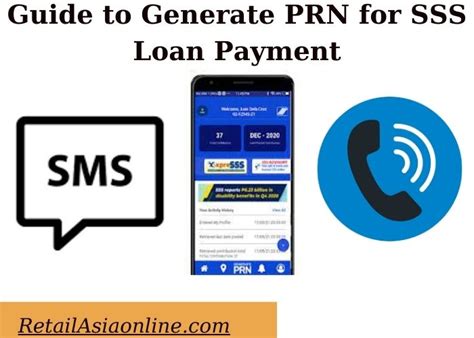 How To Generate PRN For SSS Loan Payment Online Philippines 2025 Retail Asia Publishing Pte Ltd