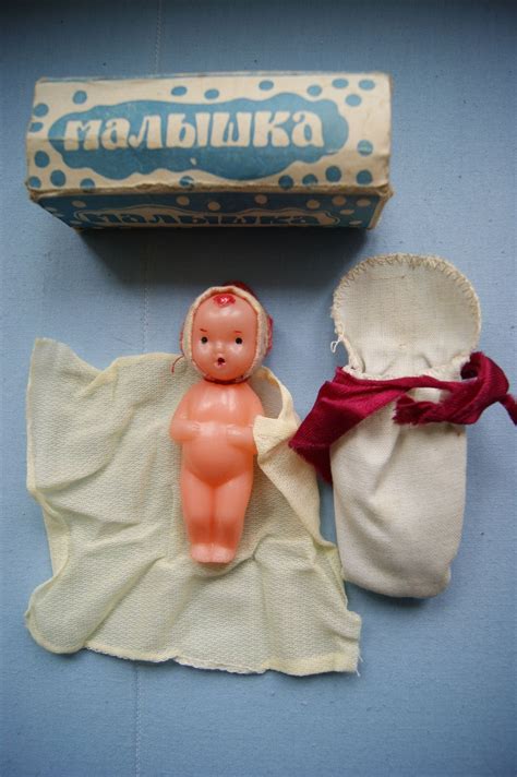 Кукла МАЛЫШКА в родной коробке Фабрика игрушек МИР Сделано в СССР