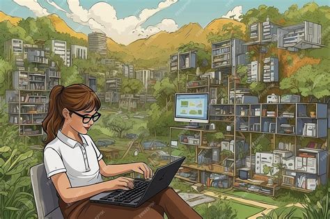Premium Photo Coding For A Sustainable Future Futuristic Programming