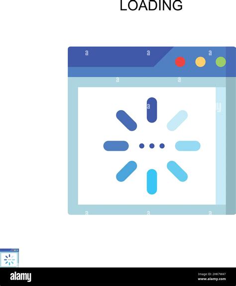 Loading Simple Vector Icon Illustration Symbol Design Template For Web