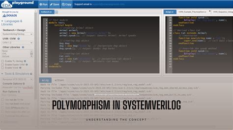 in depth explanation of polymorphism in systemverilog