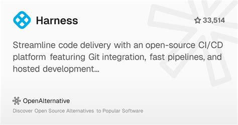 Harness Open Source Alternative To Github Jenkins And Github Actions