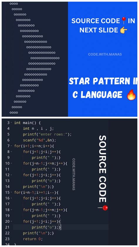 Cprogramming Codeart Starpatterns Programmingfun Codinglife