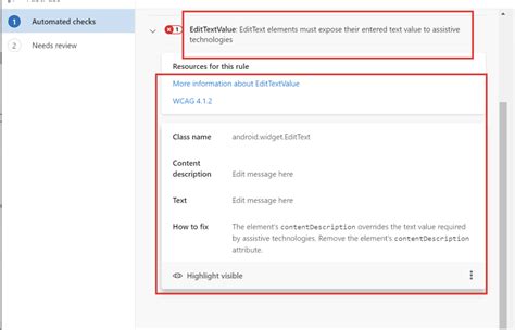TexInput Android Not Exposing The Entered Text Value To Assistive Technologies Issue