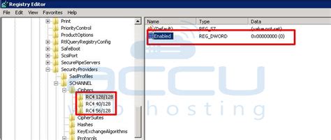 How To Disable Rc4 Ciphers From The Windows Server 2008 Accuwebhosting