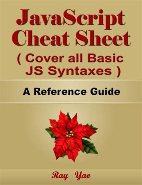 Javascript Cheat Sheet Cover All Basic Javascript Syntaxes A
