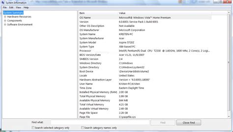 Hardware Software Support Project 2 1 Using The System Utility Information Utility