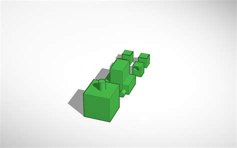 3d Design Creeper Tinkercad