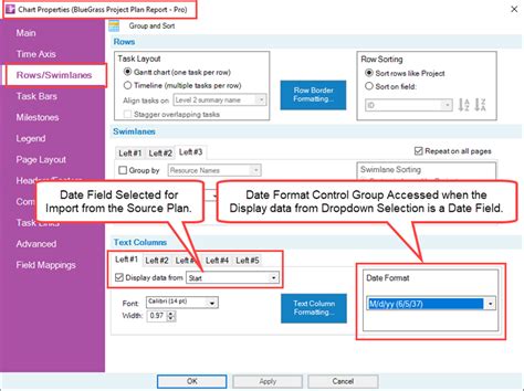 Creating And Formatting Text Columns For Version OnePager Documentation