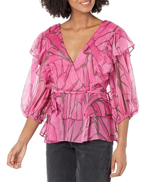 Womens Ted Baker Jasmyna Neck Top With Tie Waist