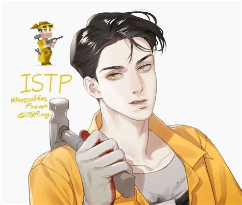 개랑 On Instagram “제 유형이에요😎🛠 Istp들 손들어🙌🙌🙌 Istp 잇팁 Mbti 엠비티아이 Mbti16personalites Fanart Art