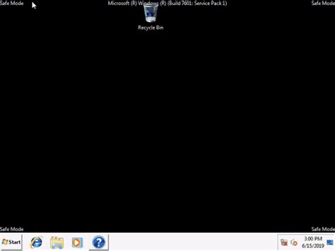 Windows 7 Safe Mode How To Start Windows 7 In Safe Mode