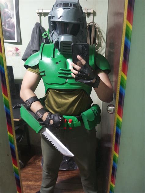 Classic Doomguy Cosplay Rdoom