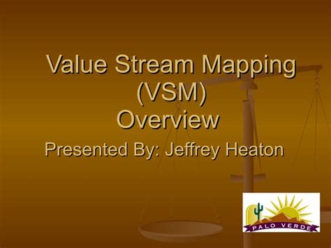 Value Stream Mapping Pptx