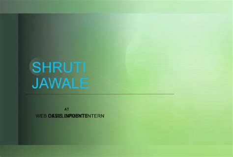 Shruti Jawale On Linkedin Connections Level1 Task1 Technohacks Internship Webdevelopment