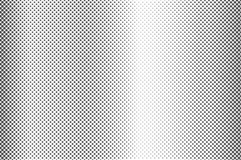 Halftone Dotted Background Retro Striped Texture Monochrome Gradation Effect Vector Pattern