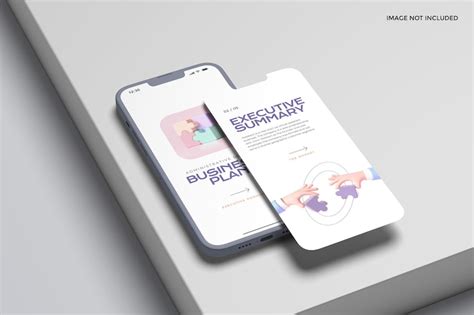 전화 및 화면 Ui Ux 앱 프레젠테이션 목업 프리미엄 Psd 파일