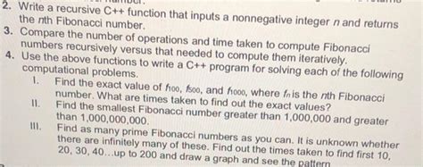 Solved 2 Write A Recursive C Function That Inputs A