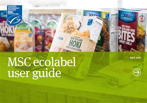 Msc Label Brand Guidelines Marine Stewardship Council
