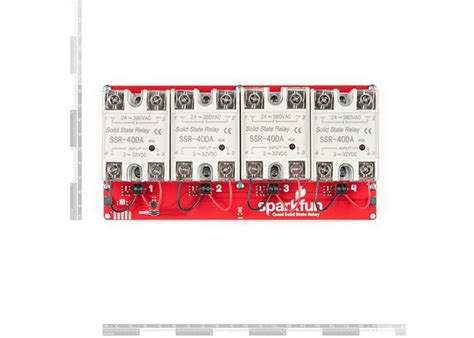 Sparkfun Qwiic Quad Solid State Relay Kit Robot Gear Australia