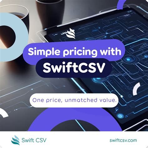 Swift Csv On Linkedin Swiftcsv Convertwithflexiblepricing