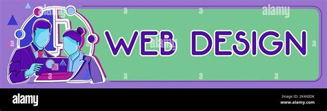 Writing Displaying Text Web Design Concept Meaning Who Is Responsible Of Production And