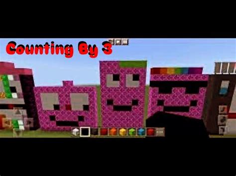 Numberblocks Minecraft Counting By 3 Soung YouTube
