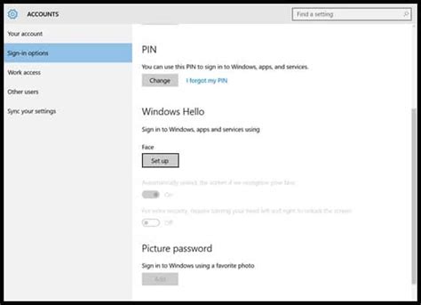 Password Less Identification With Hello Win FAQ