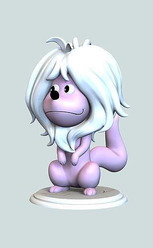 Eek Limaye From Captain Future Grag S Pet 3d Model Cgtrader