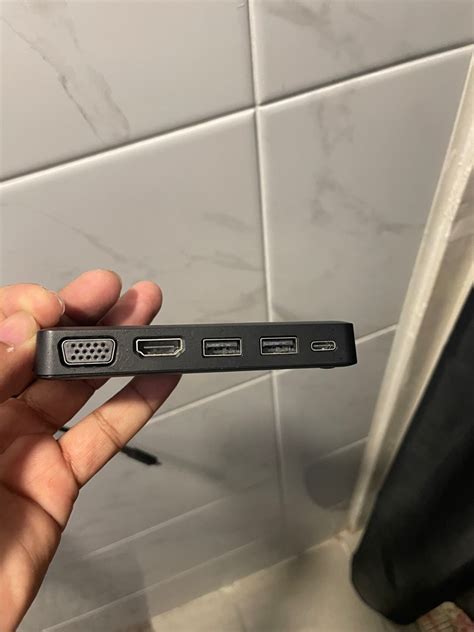 HP USB C Travel Hub Easy To Carry Supports All Type Of USB C Ports Computers Tech