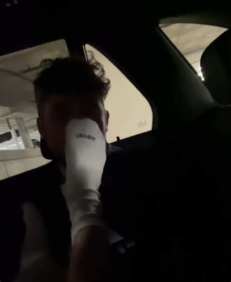 Sock Worship In Car