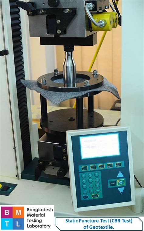 Staticpuncturetestofgeotextile Cbr Test Bangladesh Material