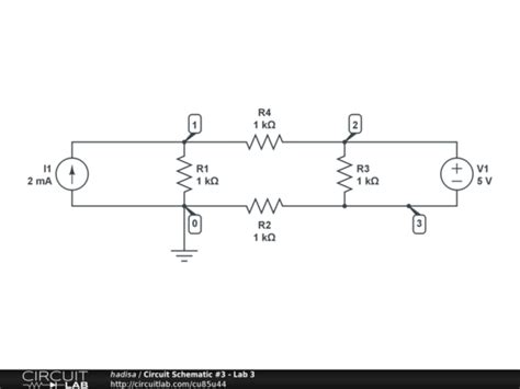 Circuit Schematic Lab CircuitLab