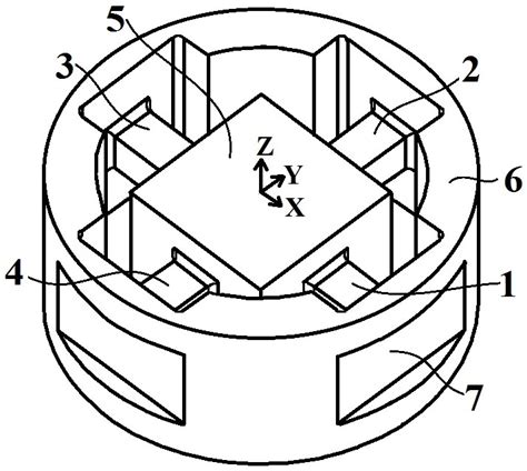 Elastic Structure Of The Six Axis Ft Sensor Download Scientific Diagram