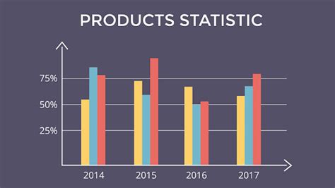 벡터 Infographic 다이어그램 차트 그래프 프레 젠 테이 션입니다 옵션 부품 단계 비즈니스 템플릿을 처리 합니다 16 X 9 슬라이드입니다 플랫 유행 최소한의 디자인