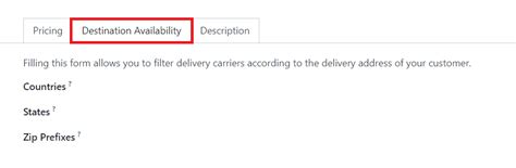 Shipping Methods In Odoo Sales Odoo V Enterprise Edition Book