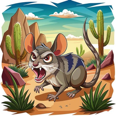 Desert Mouse Vectors And Illustrations For Free Download