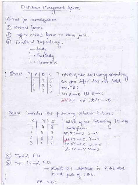 Dbms Normalization Pdf