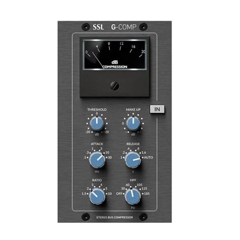 Solid State Logic G Comp 500 Series Stereo Bus Compressor City Music Singapore 1 Trusted